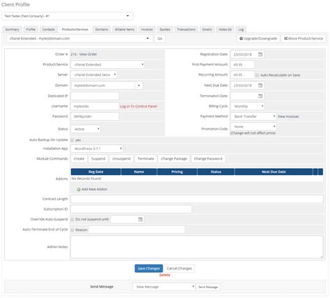 cpanel extended for whmcs modulesgarden