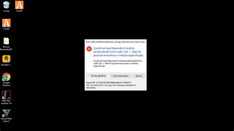 how do i resolve error 126 [window title] error gta5 b2699 exe std basic string tidy