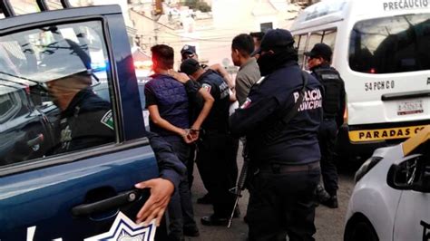 Detienen A Tres Sujetos Que Querían Realizar Cobro De Piso En Pachuca
