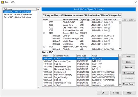 Solved Clarification On Pdo Object Specification In Ni Indcom For Canopen Ni Community