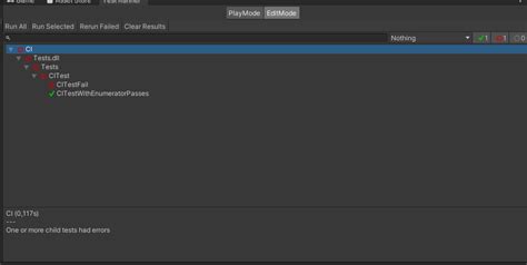 Test Case Count 0 When Running With Command Line Unity Engine Unity Discussions