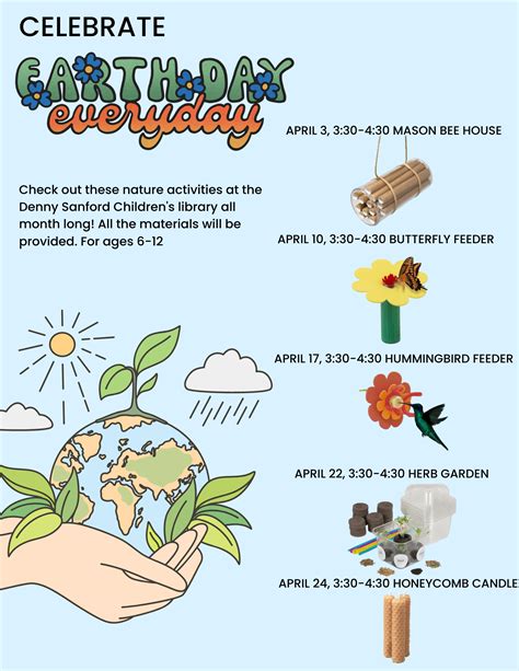 Earth Day Everyday San Diego Public Library