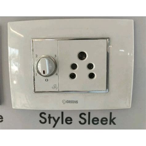 6a Abs Style Sleek White Electrical Switch Board Ip Rating Ip44 At Rs 80 Piece In Indore