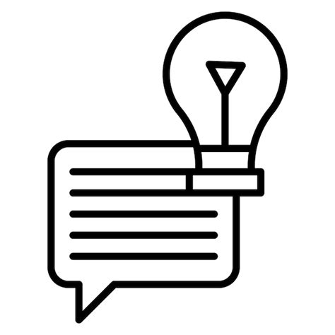 Premium Vector Suggestion Icon