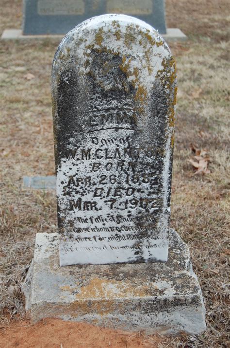 Emma Clanton 1887 1902 Find A Grave Memorial