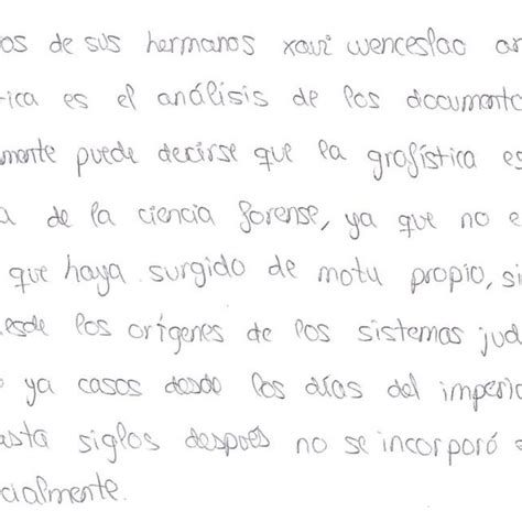 Feminine Looking Cursive Handwriting Produced By A Man Download Scientific Diagram