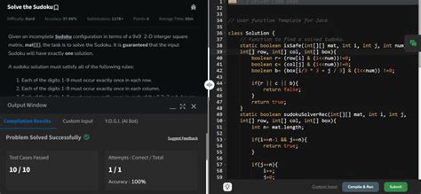 Gfg160 Geekstreak2024 Dsa Backtracking Sudokusolver Recursion Angad Sudan