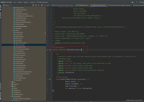 java alibaba fastjson自定义序列化反序列化（教你解决问题思路） humorchen99 博客园