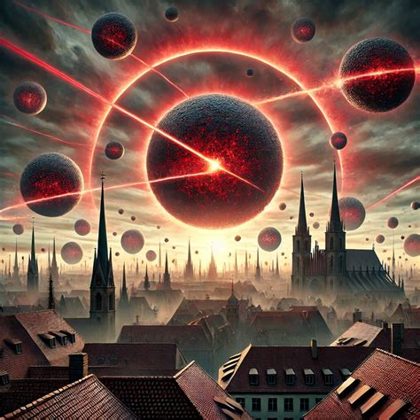 Celestial Phenomenon Over Nuremberg Incident 1561 Unidentified