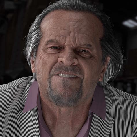 Jack Nicholson As Frank Costello Zbrushcentral