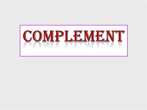 Ppt The Complement System Functions And Proteins Powerpoint Presentation Id 9232389