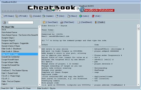 Cheatbook Issue April 2012 042012 Cheats Hints Tips Tricks