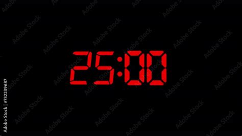 Vidéo Stock 30 Second Timer 30 Sec Stopwatch Icon Countdown Time Digital Timer Adobe Stock
