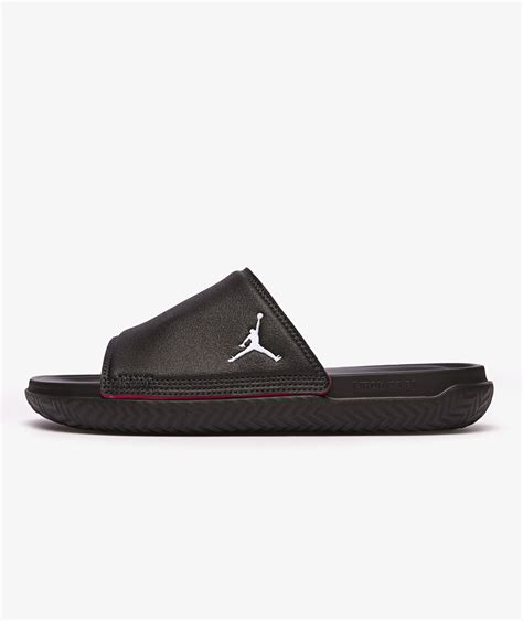 Black Jordan Play Slides Svd