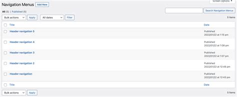 Multiple Navigation Menus Are Being Created · Issue 38157 · Wordpressgutenberg · Github