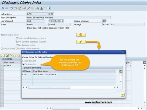 4 New Features In Abap Dictionary On Sap Hana