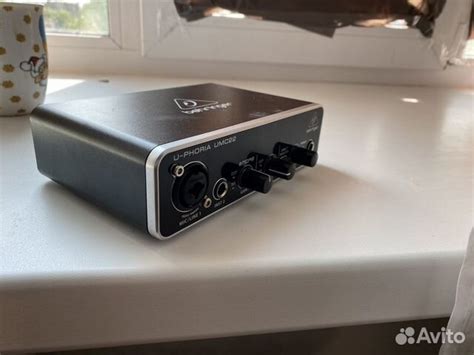 Внешняя звуковая карта Behringer Umc22 купить в Новосибирске Электроника Авито