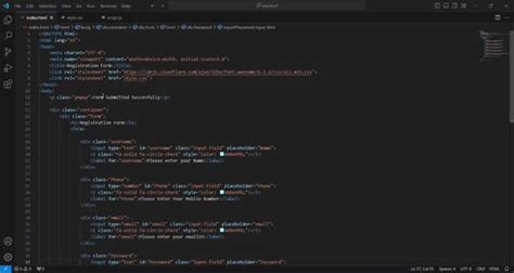 Created A User Friendly Form Page Using Html Css And Javascript Farhaana E Posted On The
