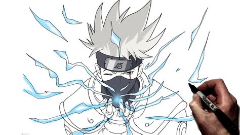 Kakashi Hatake Chidori Drawing