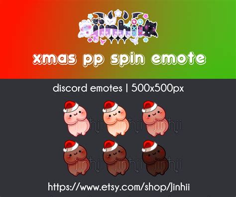 Xmas Pp Spin Emote Animated Etsy