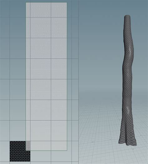 Auto Uv Tree Trunk And Branches Similar To Maya Auto Seams General