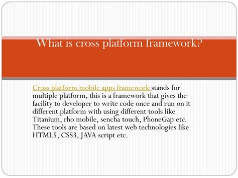 Ppt Significance Of Cross Platform Mobile Application Developmen Powerpoint Presentation Id