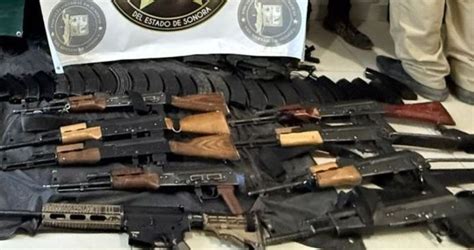 Detienen En Caborca A 11 Personas Armadas Entre Ellos Tres Menores