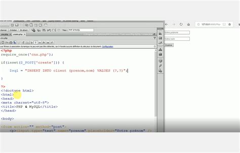 TUTO PHP Et MySQL Le CRUD Sur Tuto