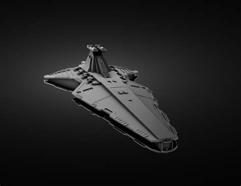Free Stl File Star Wars Venator Ii Gc Class Star Destroyer