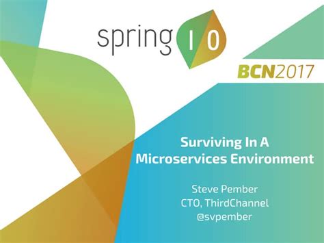 Surviving In A Microservices Environment Pdf