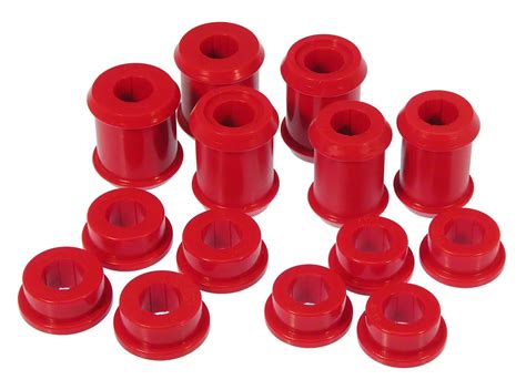 Corvette Rear Control Arm Bushing Kit Without Shells Red 97 13