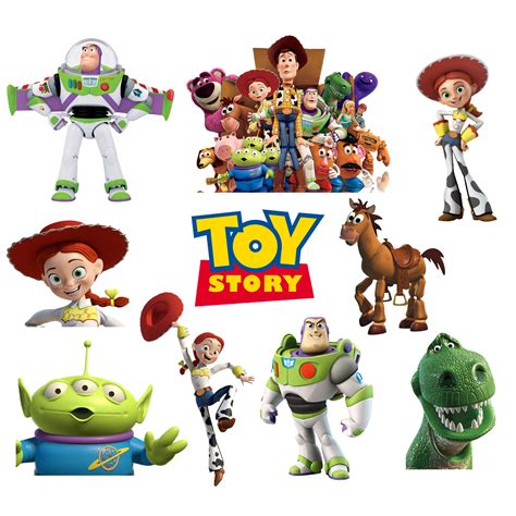 Paquete De Imágenes Png De Toy Story Conjunto De Imágenes Prediseñadas