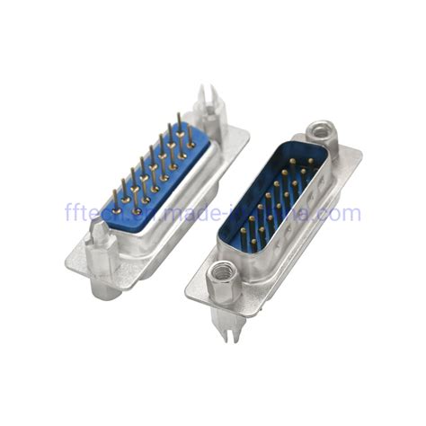Factory Db15 Male Female 2 Row 15 Pin Serial Parallel Connector D Sub Terminal Connector