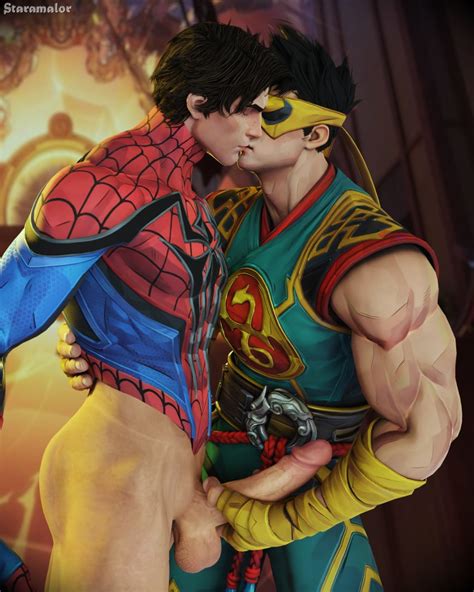 Rule 34 3d 3d Model Balls Bara Clothing Erection Gay Handjob Iron Fist Iron Fist Marvel
