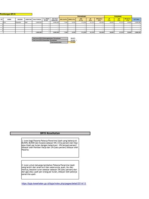 Perhitungan Bpjs Pdf