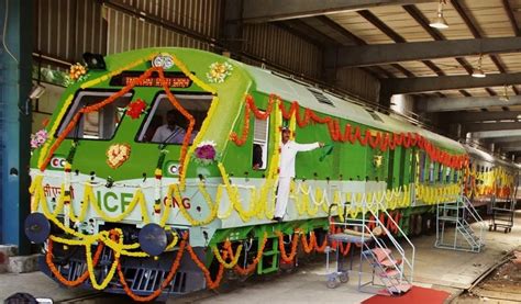 Indian Railways Lng Diesel Demu Train Marks New Era Of Green Rail