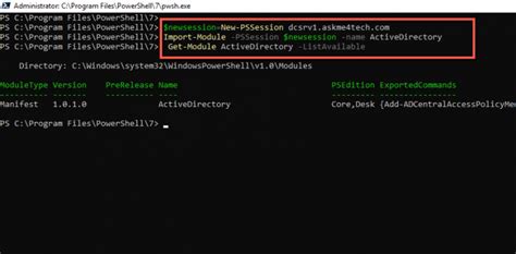 How To Install Or Import Active Directory Module Powershell Askme4tech