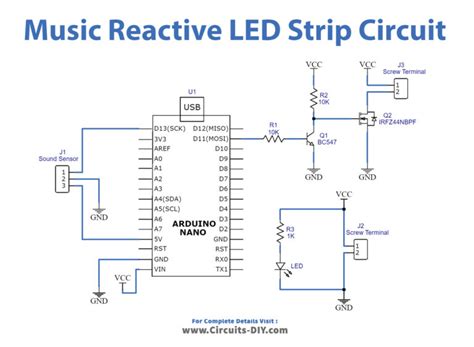 Music Reactive Led Strip Arduino Project
