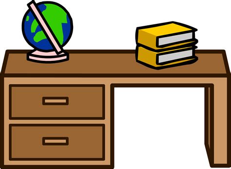 Study Table Cartoon Image At Douglas Wilder Blog