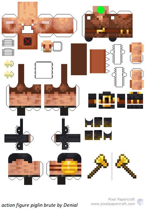 Muñeco Minecraft Para Imprimir