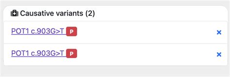 Bug With Causative Variants · Issue 3710 · Clinical Genomicsscout