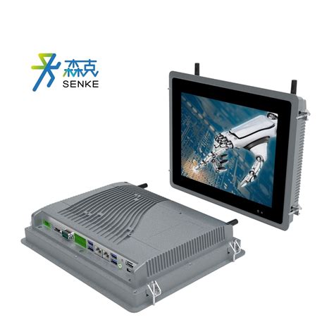 19 Inch Fanless Industrial All In One Computers Panel PC Fanless Industrial All In One Computers