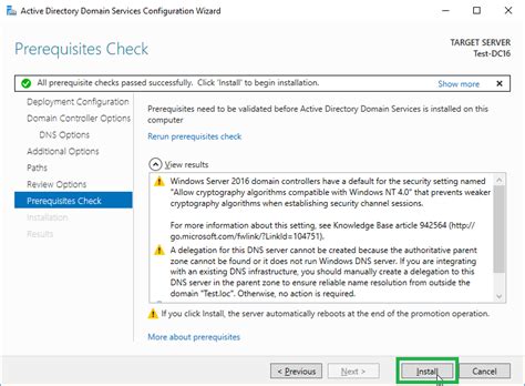 Installing And Configuring Active Directory Windows Server 2016
