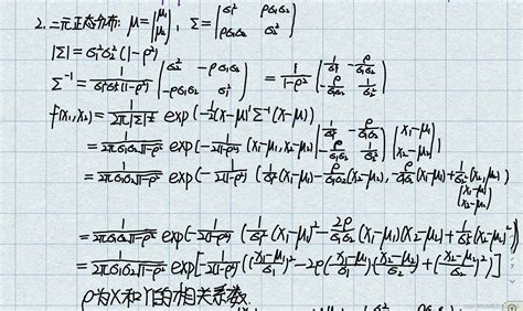 二元正态分布的密度函数二元正态分布的概率密度函数 Csdn博客