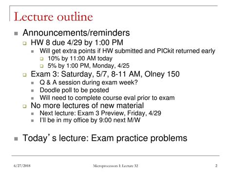 EECE Microprocessor Systems Design I Ppt Download