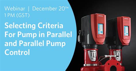 Selecting Criteria For Pump In Parallel And Parallel Pump Control Empowering Pumps And Equipment