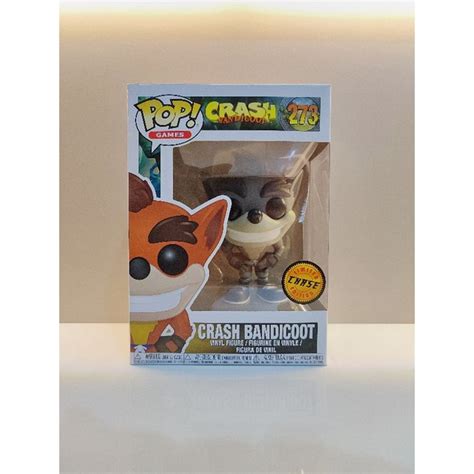Funko Pop Chase Crash Bandicoot Crash 273 Shopee Brasil