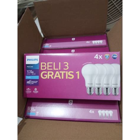 Jual Lampu LED Philips My Care Multipack 10 Watt Shopee Indonesia