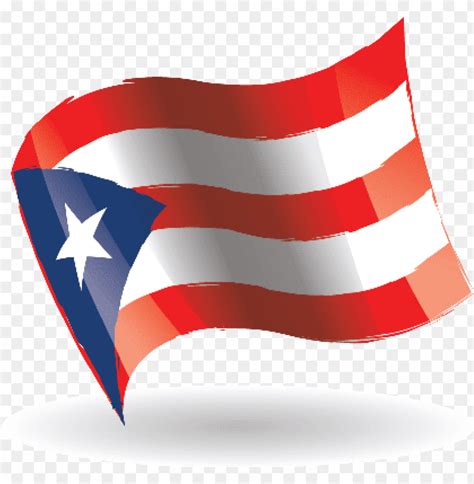 Free Download Hd Png Uerto Rico Flag Waving Puerto Rican Flag Clipart