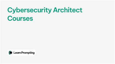 Best Cybersecurity Architect Courses In 2025